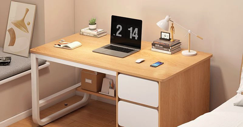 Bàn học sinh kết hợp tủ lưu trữ đa năng SD148