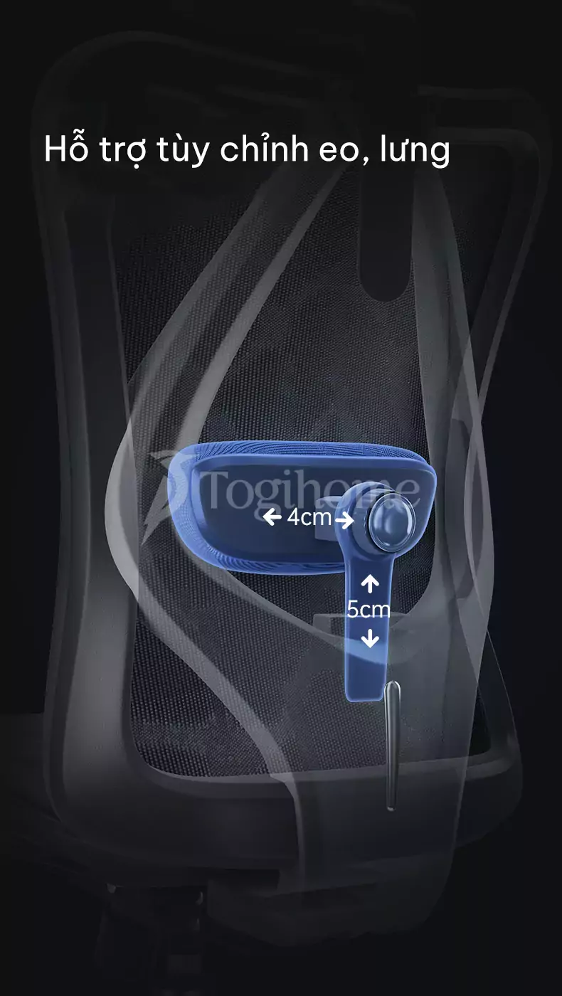 Ghế văn phòng công thái học GH005_Togihome