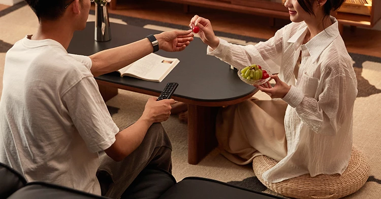 Tủ Tivi Kệ TV gỗ tự nhiên OpenLiving OPK103, mẫu mới dòng Cocoa